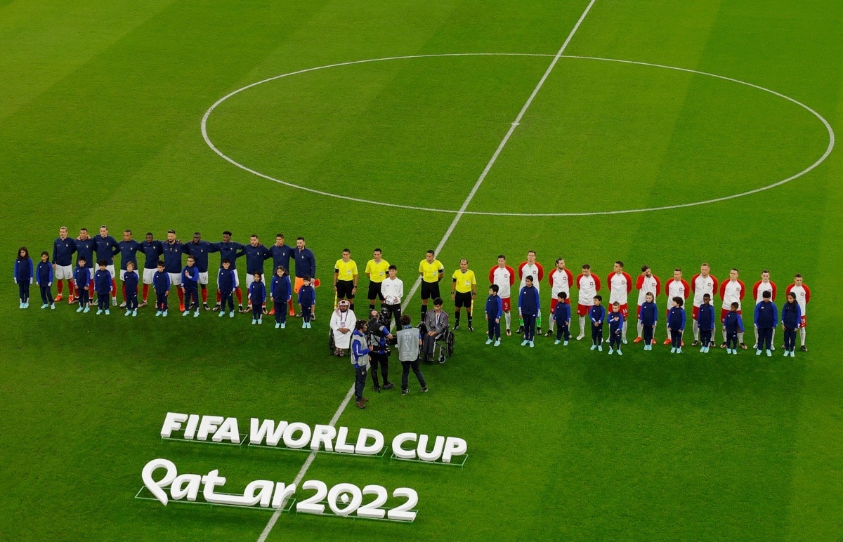 Fußball WM heute Ergebnis - 3:1 Frankreich gegen Polen - Weltmeister im ...