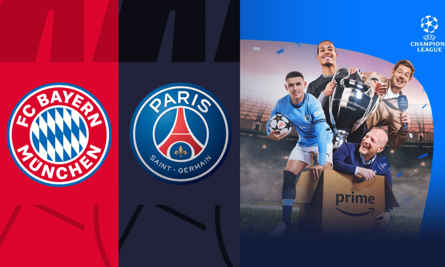 Amazon prime live Fußball heute ** FC Bayern München – Paris SG ...