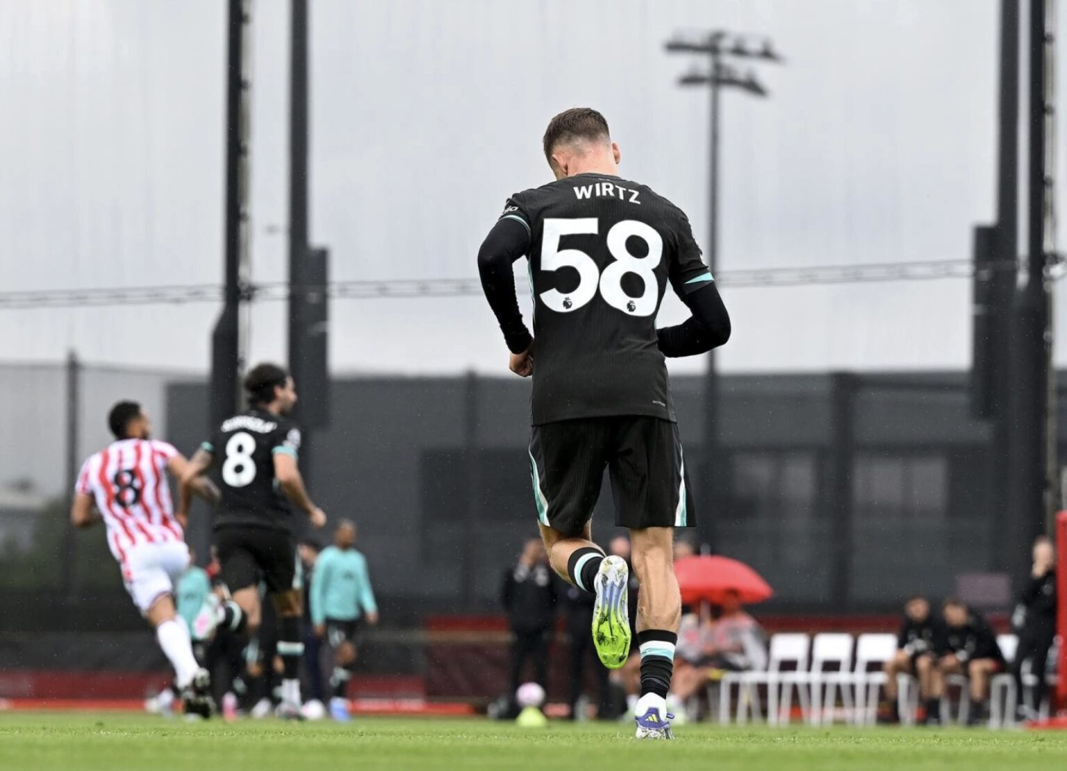 Geheimer Test: Florian Wirtz das 1.Mal im FC Liverpool Trikot - Nummer 58