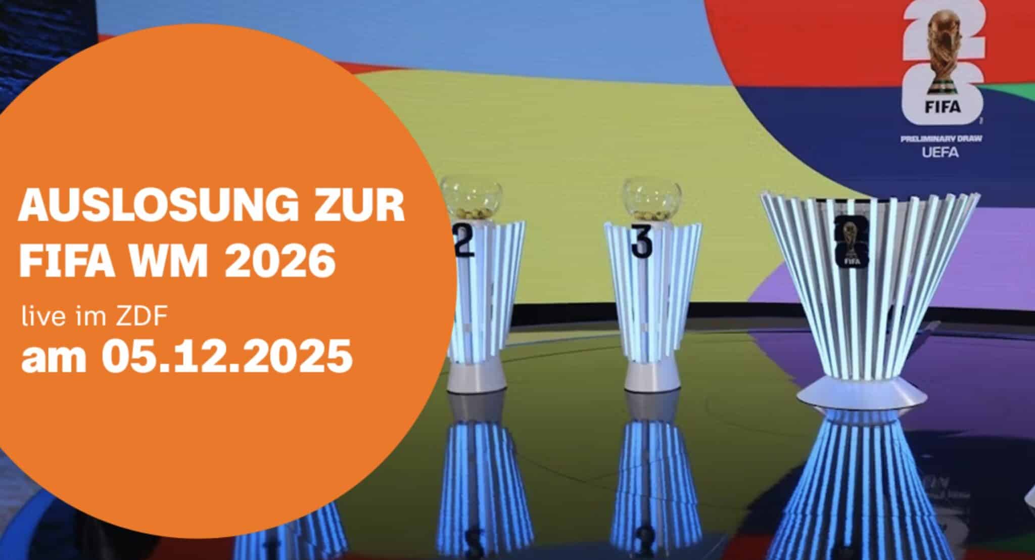 ZDF TV-Übertragung: Gruppenauslosung der FIFA WM 2026 live ...