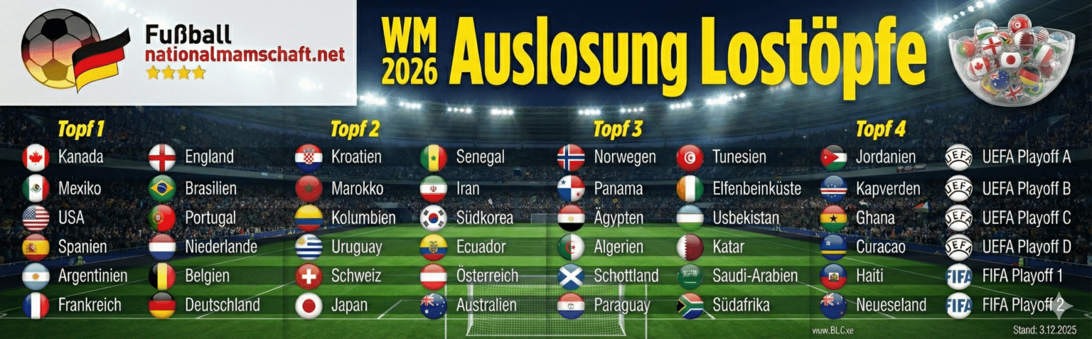 FIFA WM 2026 Auslosung heute Uhrzeit? Was du unbedingt wissen musst!