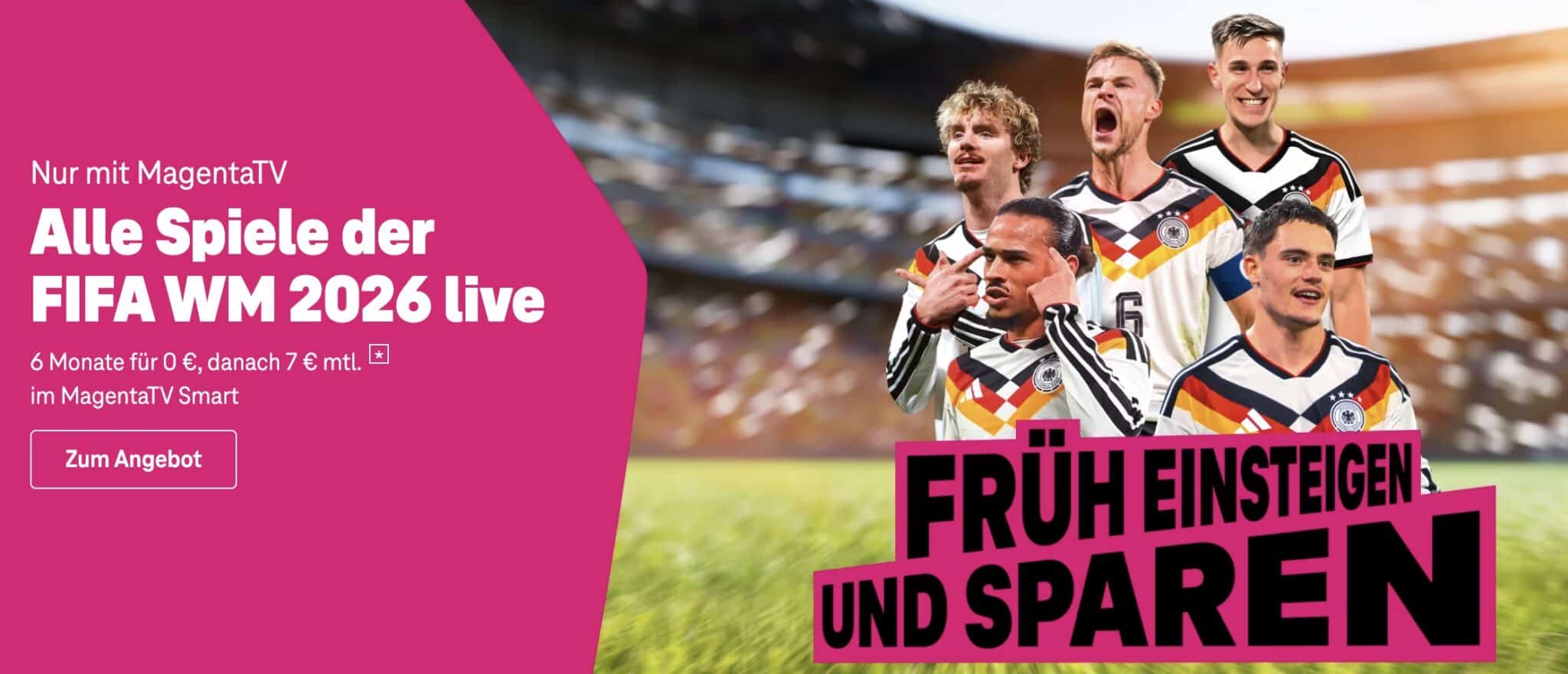 Neuer Fernseher für die WM 2026? MagentaTV Smart plus Hisense TV 55 ...