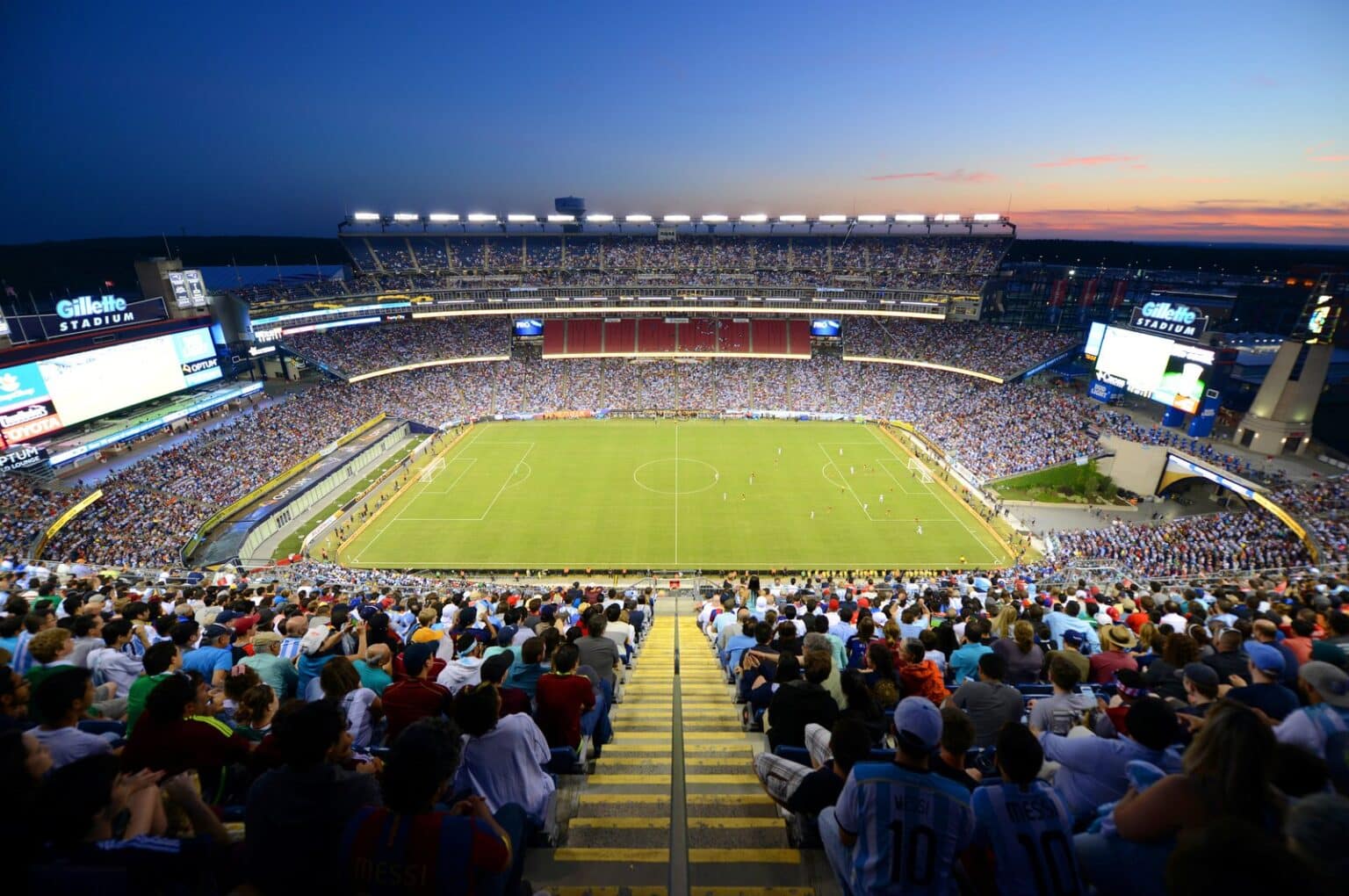 Wo spielt Irak gegen Norwegen? Stadion in Boston