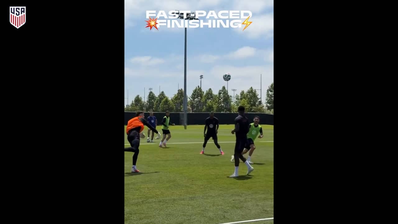 WM 2026 Video: USMNT im Training: Torjäger zeigen scharfe Abschlüsse