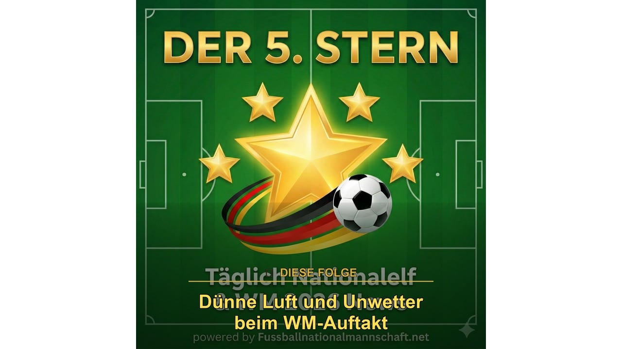 WM 2026 Podcast: Neueste Folge zum Wm 2026 Eröffnungsspiel "Dünne Luft ...