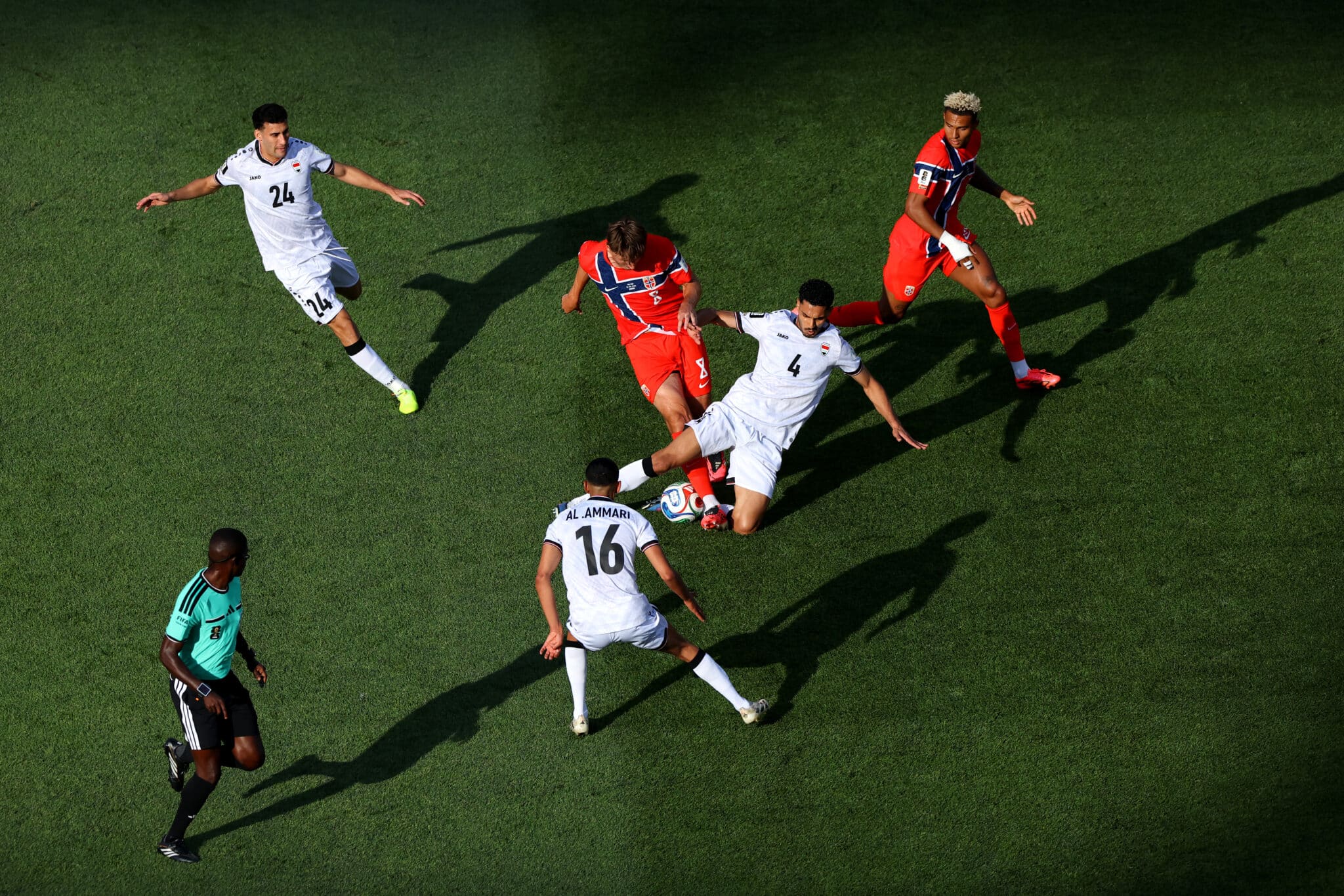 Fußball WM 2026 heute - 0:0 - Aufstellungen Irak gegen Norwegen ...